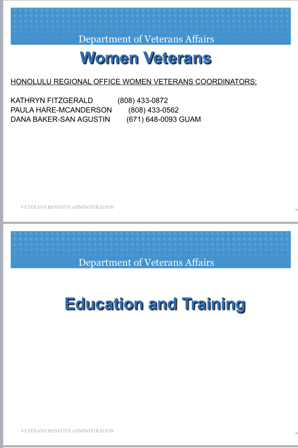 VA Benefits – American Veterans Hawaii